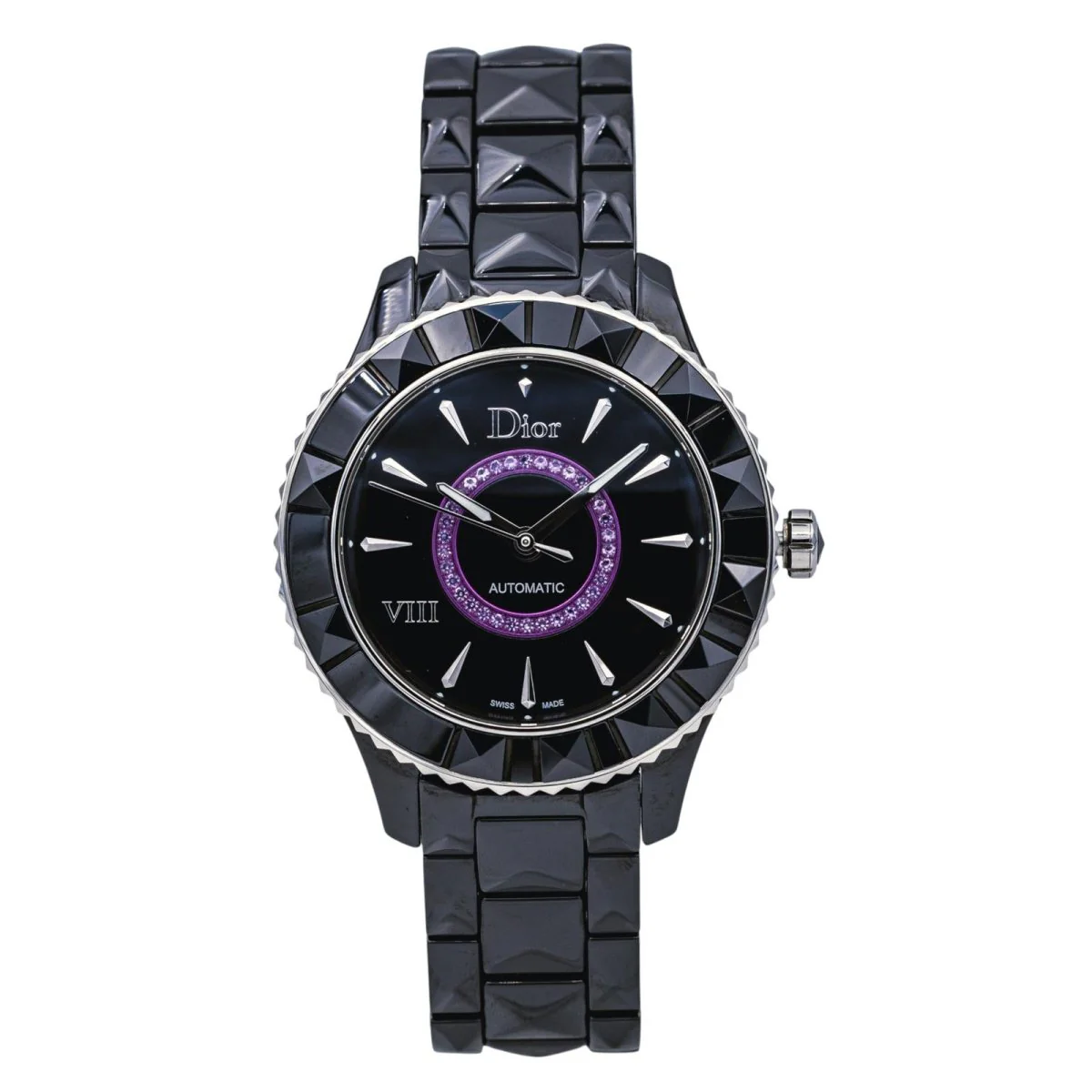 Reloj DIOR "VIII" de cerámica, zafiro y amatista - MUEBLES DECOR